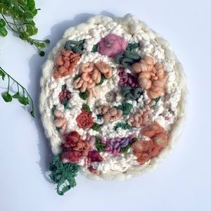 Allison Kizer Designs | Wall Decor | Handwoven Modern Floral Wall ...